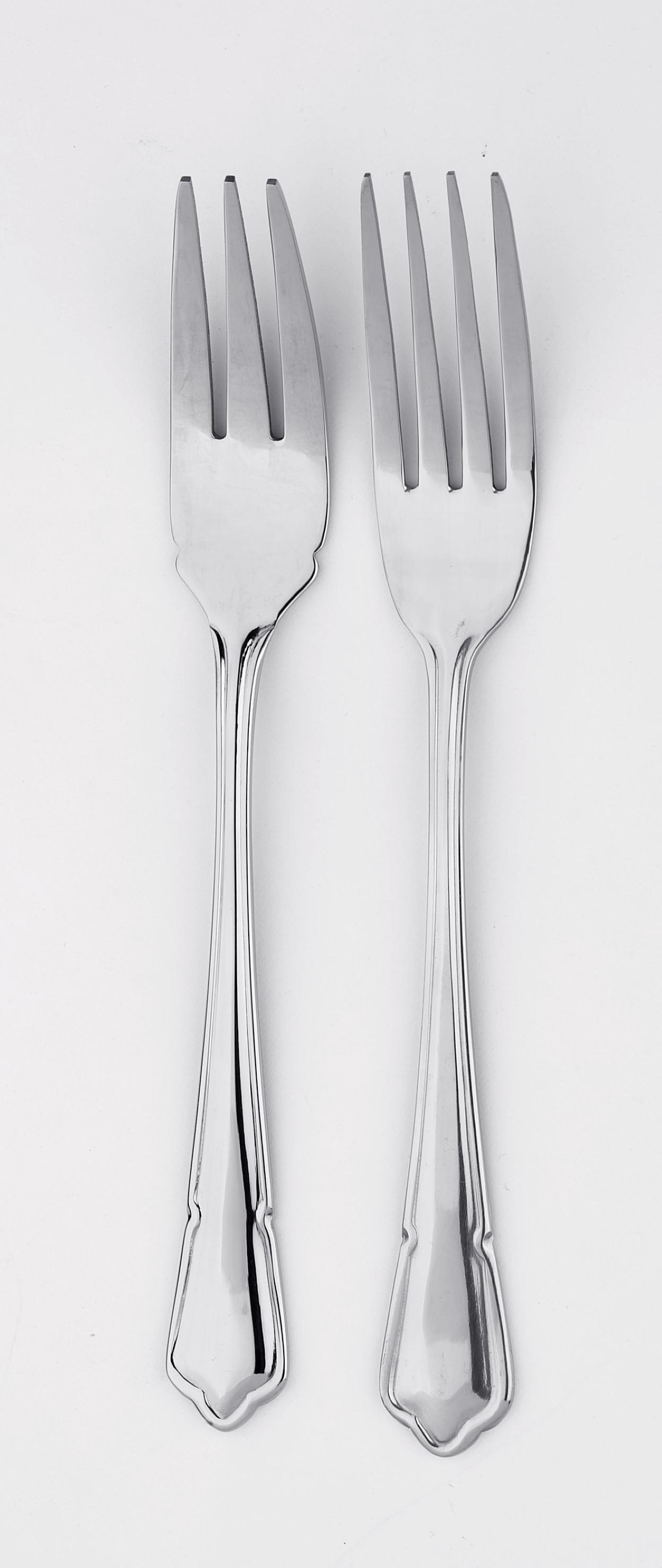 Dubarry Fish Fork: Pack of 12 (195mm) - MM Catering Wholesale