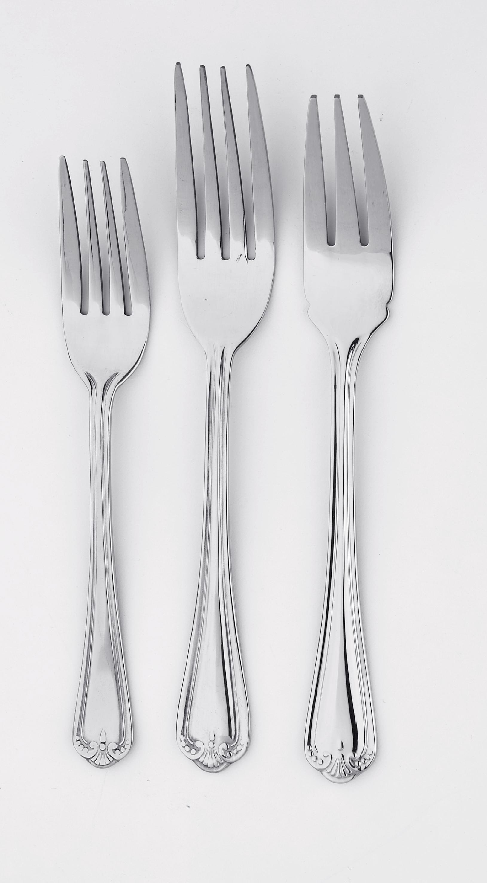 Jesmond Table Fork: Pack of 12 (200mm) - MM Catering Wholesale