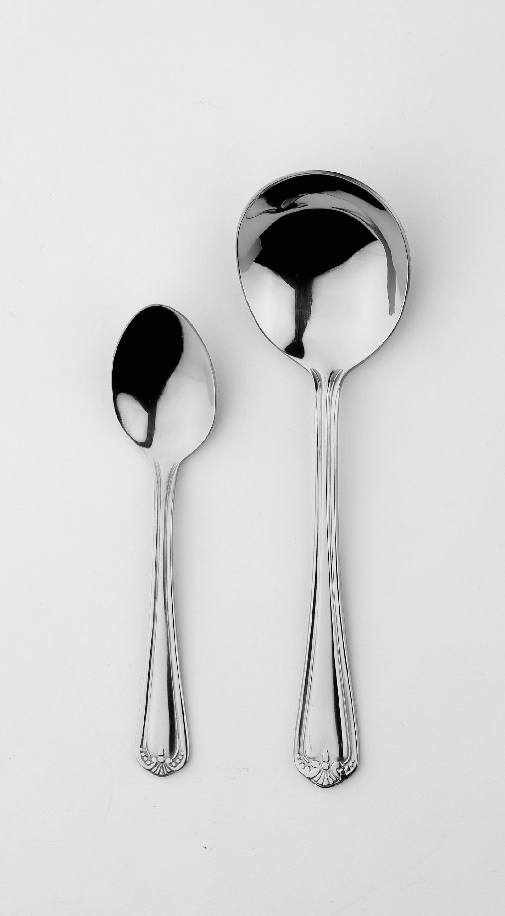 Harley Soup Spoon: Pack of 12 (175mm) - MM Catering Wholesale