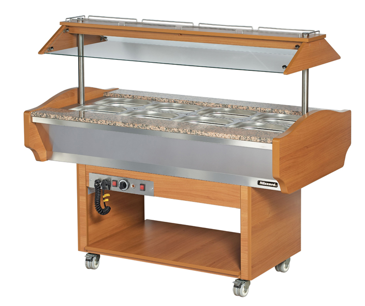 GB4-COLD Blizzard Cold Buffet Display | 4 x 1/1GN - MM Catering Wholesale