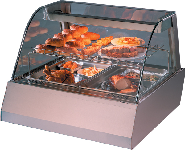 Blizzard Hot Counter Top Display - 750mm wide - MM Catering Wholesale